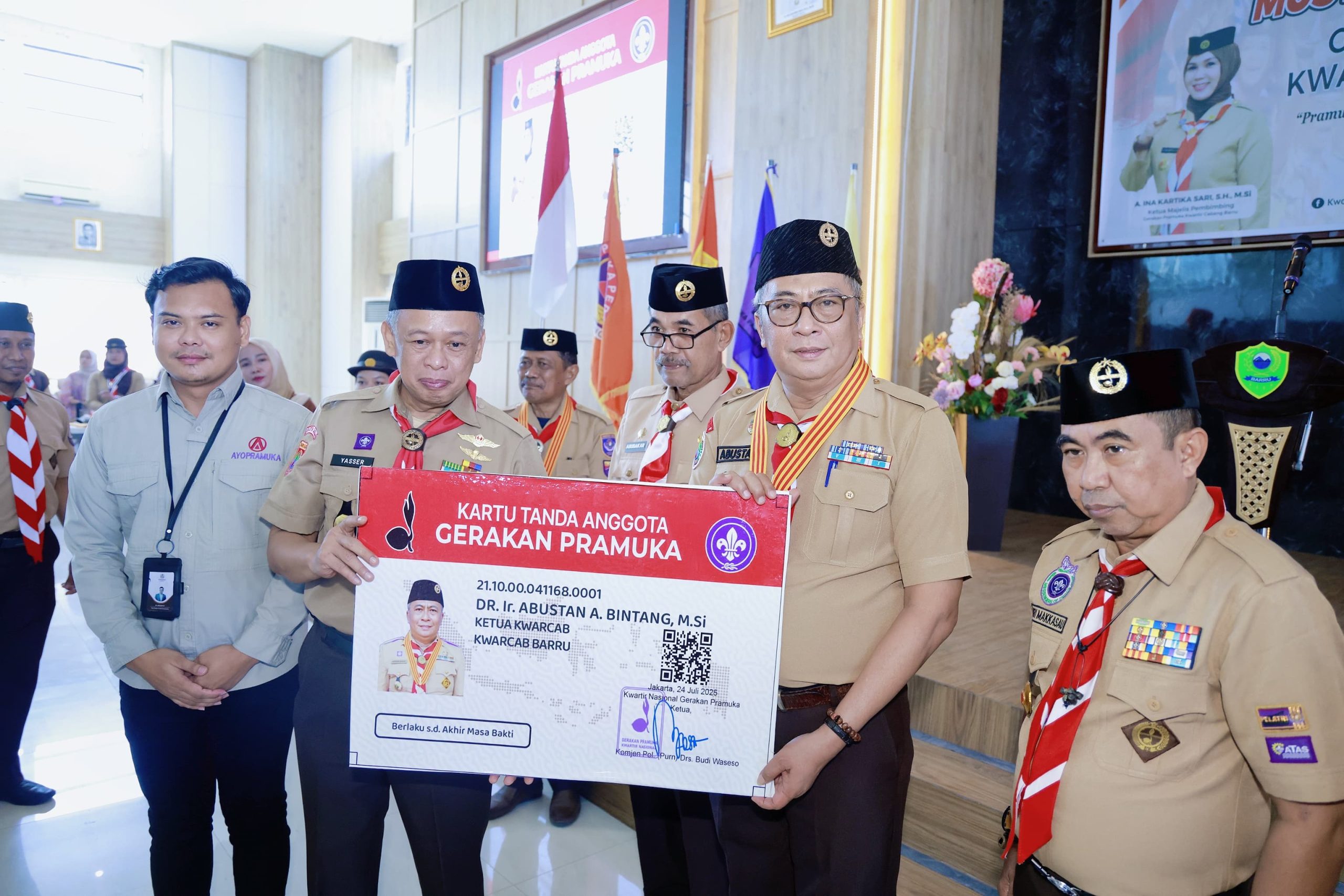 Abustan Secara Aklamasi Terpilih Sebagai Ketua Umum Gerakan Pramuka ...